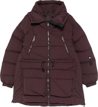 Bacon parka à fermeture zippée - Rouge