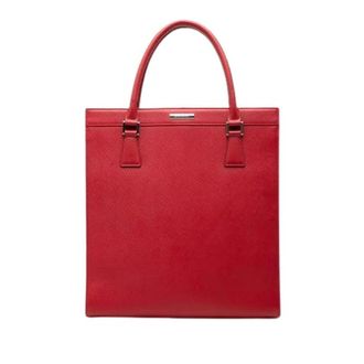 Burberry Pre-owned Vintage Tote Bag - - Pre-owned - Damen - Rot - ONE SIZE