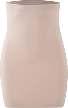 Generic Culotte taille haute pour femme sous robe - Culotte gainante - Sans couture - Jupe amincissante - Jupe en tulle - Noir - Courte, a, L