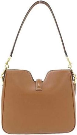 Celine Pre-owned Petit Sac &Eacute;paule Camille en Cuir - Femme - Pre-owned - Brun - Taille: ONE Size
