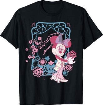 Disney Minnie Mouse Cherry Blossom Festival Spring Sakura T-Shirt