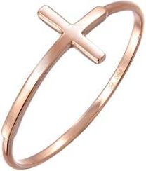 Elli Premium - Solitaire Bague Anniversaire de Mariage Femme Or Rose - 0603510618_56