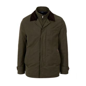 Fay Homme, Vestes, Vert, Taille: S Country Morning DB Front