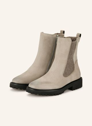 Paul Green Chelsea-Boots Earth grau