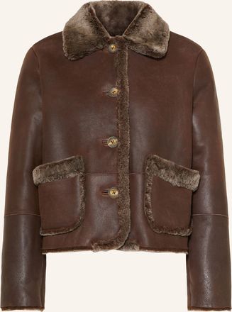 Meindl Lederjacke Beliz braun