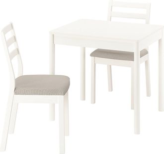IKEA TONSTAD / TONSTAD Tisch und 2 St&uuml;hle