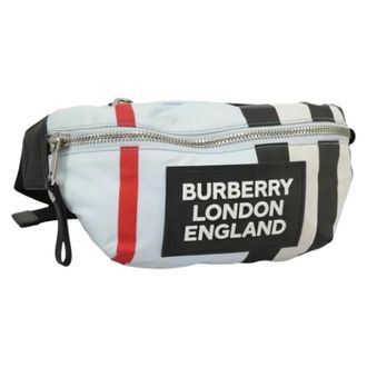 Burberry Sac banane Pre-owned - Femme - Pre-owned - Bleu - Taille: ONE Size