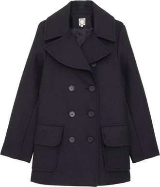 Ines De La Fressange Femme, Manteaux, Bleu, Taille: 38 FR Manteau S&eacute;raphine
