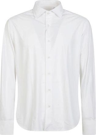 Orian Orian, Homme, Chemises, Blanc, Taille: 3XL Long Sleeve Slim Shirt