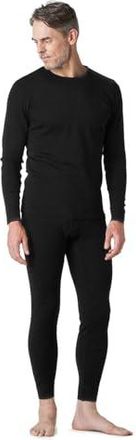 Lapasa Ensemble de sous-V&ecirc;tements Thermiques Homme en Laine M&eacute;rinos 100% Naturelle Sport Chaud L&eacute;ger Pantalon Bas et Haut Maillot de Corps Automne/Hiver M31 