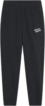 Maison Kitsun&eacute; Homme, Pantalons, Bleu, Taille: S Bold Fox Head Pantalons de surv&ecirc;tement