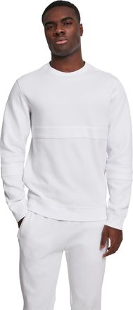 Urban Classics Herren Heavy Pique Crew Pullover Wei&szlig; (White 00220) X-Large (Herstellergr&ouml;&szlig;e: XL)