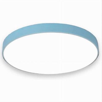 Trade Shop Trade Shop Traesio - Trade Shop - led Deckenleuchte 70W Runde Deckenlampe Blau/Hellblau Kronleuchter Kaltlicht 02638