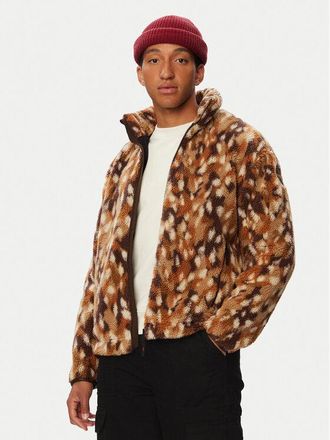 Napapijri Fleecejacke T-Fleeve Fz NP0A8AO4 Braun Regular Fit