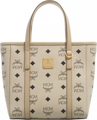 MCM Shopper - Mcm Toni Shopper Mini - Gr. unisize - in Beige - f&uuml;r Damen