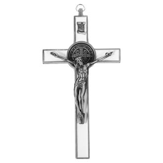 BESPORTBLE Jesus Wandkreuz aus Metall f&uuml;r Wohnzimmer und B&uuml;ro Strapazierf&auml;higes Vintage Kruzifix als Religi&ouml;se Dekoration