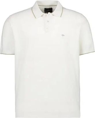 Fynch-Hatton Fynch-Hatton Herren Polo-Shirts wei&szlig;