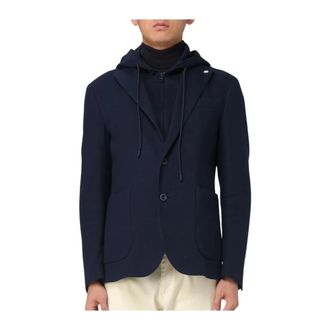 Manuel Ritz Herren, Jacken, Blau, 2XLGr&ouml;&szlig;e