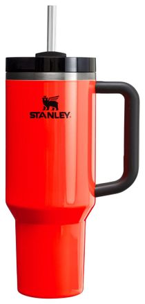 Stanley Stanley Quencher H2.0 FlowState vakuumisolierter Becher aus Edelstahl mit Deckel und Trinkhalm, f&uuml;r Wasser, Eistee oder Kaffee, Smoothie und mehr, Sch