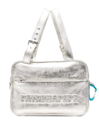 Patrizia Pepe sac port&eacute; &eacute;paule (IM)PERFECTION - Argent