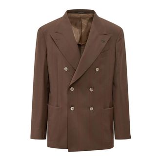 Gabriele Pasini Doppelreihiger Blazer - - Jackets - Herren - Braun - 2XL