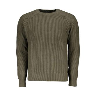 North Sails Pullover mit Rundhalsausschnitt und Rippstrick - - Knitwear - Herren - Gr&uuml;n - M