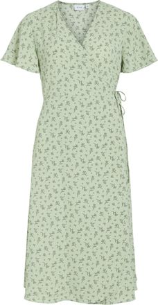 Vila Vilovie S/S Wrap Midi Dress - Noos