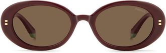 Polaroid Femme, Accessoires, Brun, Taille: 52 MM PLD 6253/S/X Lunettes de soleil