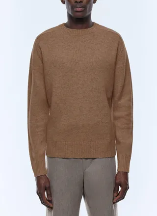 Fursac Pull &agrave; col rond en laine certifi&eacute;e - Taille XL - Homme