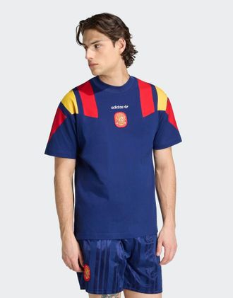 adidas Spanien EQT T-Shirt in Dunkelblau