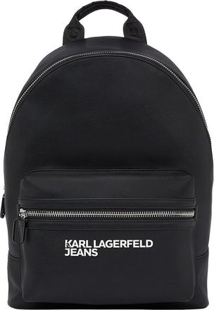 Karl Lagerfeld Karl Lagerfeld Jeans, Herren, Essential Grainy Pu Rucksack, Schwarz, One size