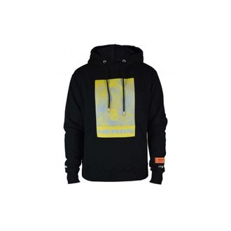 Heron Preston Homme, Sweatshirts et sweats &agrave; capuche, Noir, Taille: XS Litho Sweat &agrave; capuche