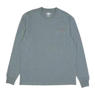 Dickies Trooper Langarmtasche Tee - - Tops - Herren - Grau - XL