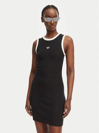 Roxy Kleid f&uuml;r den Alltag Iconic Days ERJKD03547 Schwarz Slim Fit