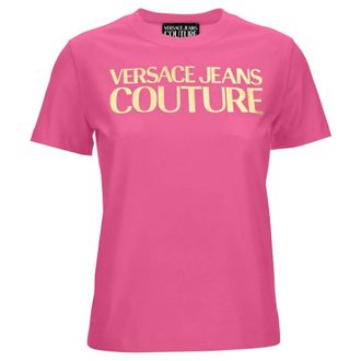 Versace Jeans Couture T-Shirt - - Tops - Damen - Rosa - 2XS