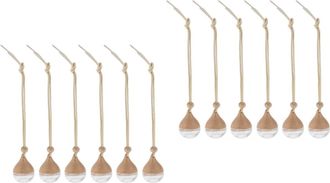 Pretyzoom 12 STK Aromatherapie-Flaschen Verzierungen h&auml;ngendes Parf&uuml;mdekor Auto Diffusoren Auto duft wohnungseinrichtung wohnungsdeko Halter f&uuml;r &auml;therische &Ouml;le 