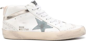 Golden Goose Mid Star Sneakers - Weiß