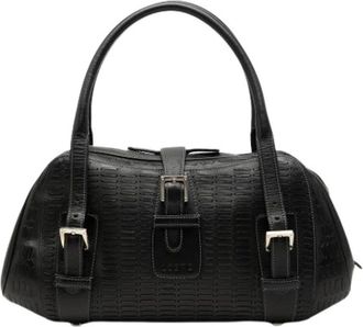 Loewe Sac &agrave; main Senda Pre-owned - Femme - Pre-owned - Noir - Taille: ONE Size