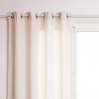 Atmosphera Atmosphera - Vorhang Jaiko Kunstpelz - weiß - 140x260 cm - Weiß