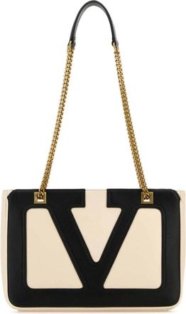 Valentino Garavani Femme, Sacs, Blanc, Taille: ONE Size Viva Superstar Small Shoulder Bag