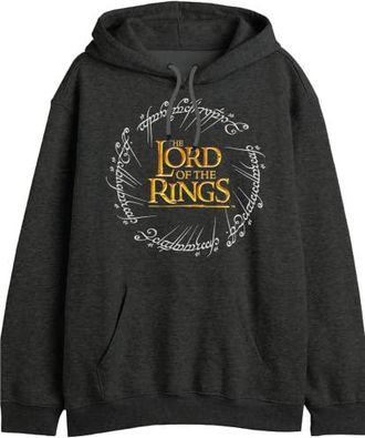 The Lord Of The Rings Lord Of The Rings MELOTRMSW001 Sweatshirt &agrave; Capuche, Anthracite Melange, XL Homme