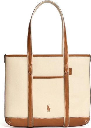 Polo Ralph Lauren Femme, Sacs, Beige, Taille: ONE Size Tote Bag