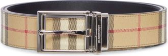 Burberry Homme, Accessoires, Beige, Taille: 100 CM Check Belt