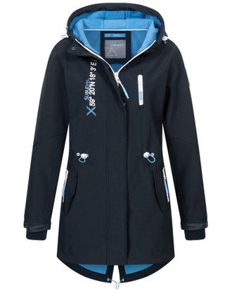 Sublevel Softshelljacke Damen Herbst Winter Jacke Softshell Outdoor Regen Übergangs Jacke