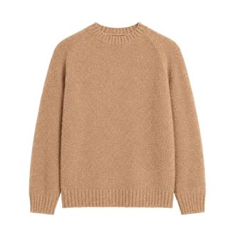 Laneus Crewneck Boxy Soft - - Knitwear - Herren - Beige - L