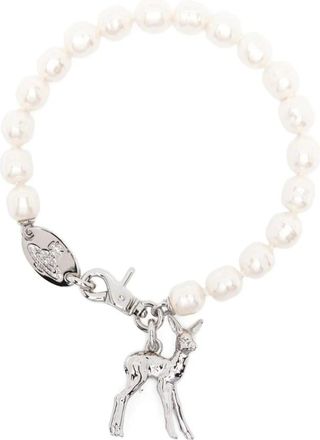 Vivienne Westwood Femme, Accessoires, Blanc, Taille: ONE Size Monette Necklace