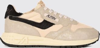 Autry Reelwind Low-Top-Sneaker aus Veloursleder mit Animal-Print und gepolstertem Kn&ouml;chel