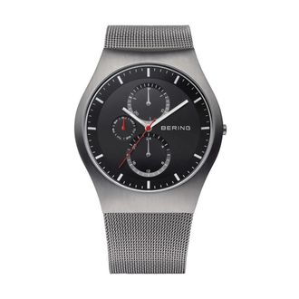 Bering Bering Herren Armbanduhr Classic 42 mm Armband Milanaise 11942-372 - - Accessories - Herren - Grau - ONE SIZE