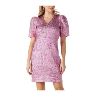Freebird by Steven Rosa Daantje Mini Kleid Charme - - Dresses - Damen - Rosa - S
