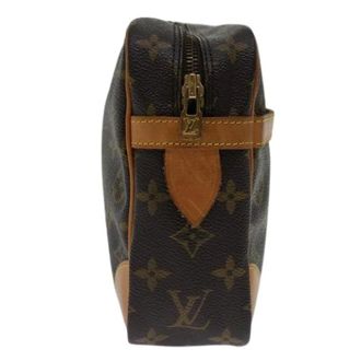 Louis Vuitton Pochette en toile doccasion - Femme - Pre-owned - Brun - Taille: ONE Size